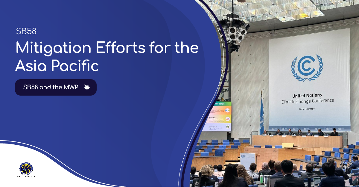 Accelerating Mitigation Efforts in the Asia Pacific: SB58 | Manila ...